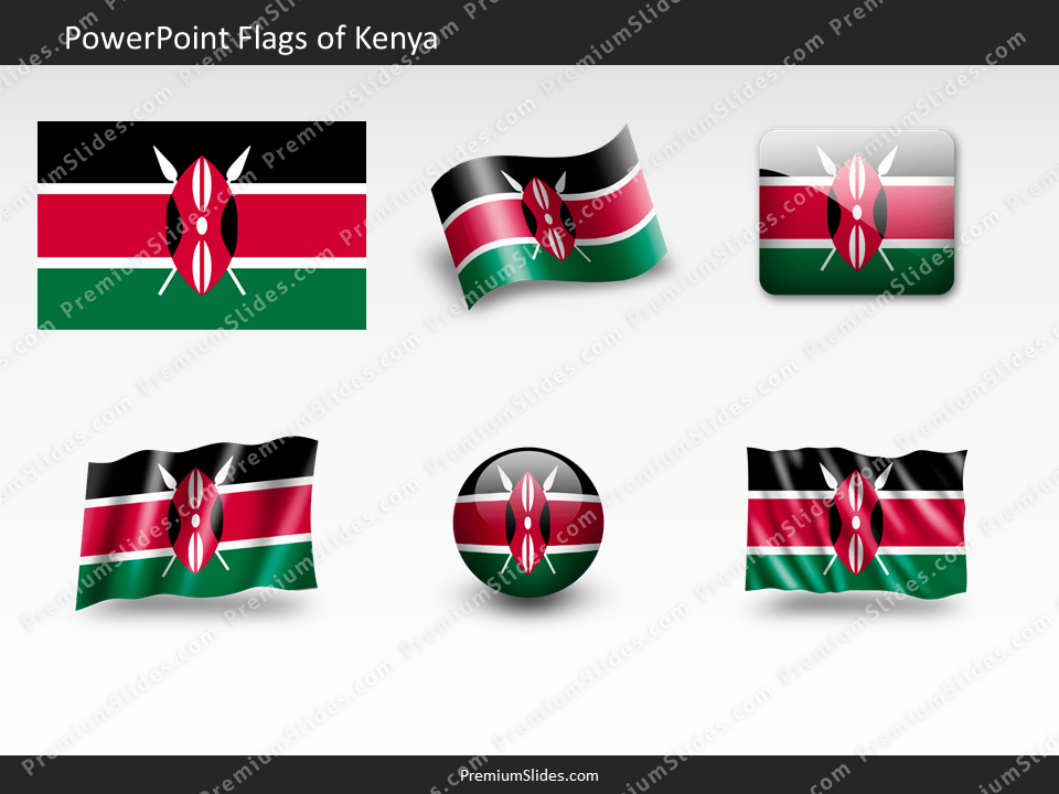 Download Free Kenya Flag for PowerPoint – PremiumSlides