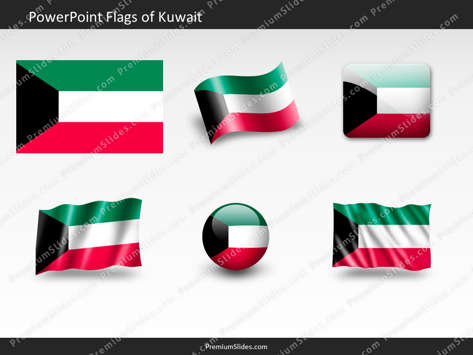 Download Free Kuwait Flag for PowerPoint – PremiumSlides
