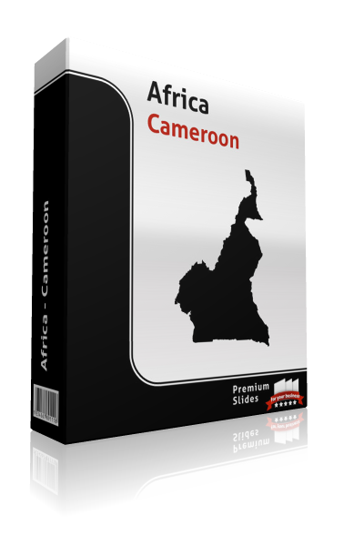 Cameroon Map - Editable Map of Cameroon for PowerPoint Download ...