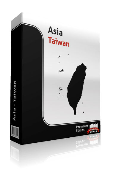 Taiwan Map - Editable Map of Taiwan for PowerPoint Download directly ...